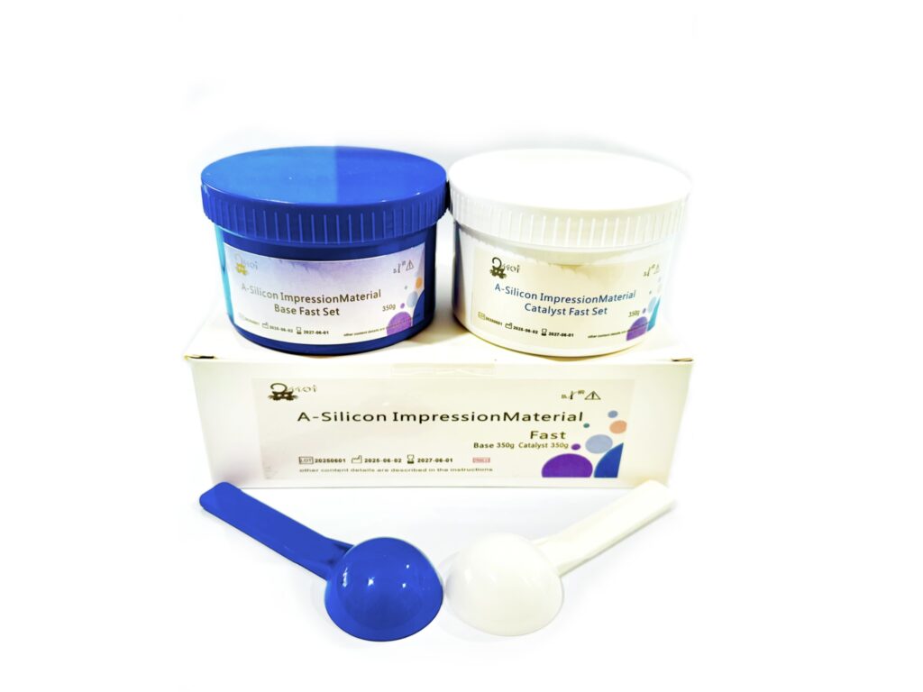 MOI Putty Base & Catalyst – Fast Set (350g Each) – Moiadcdental